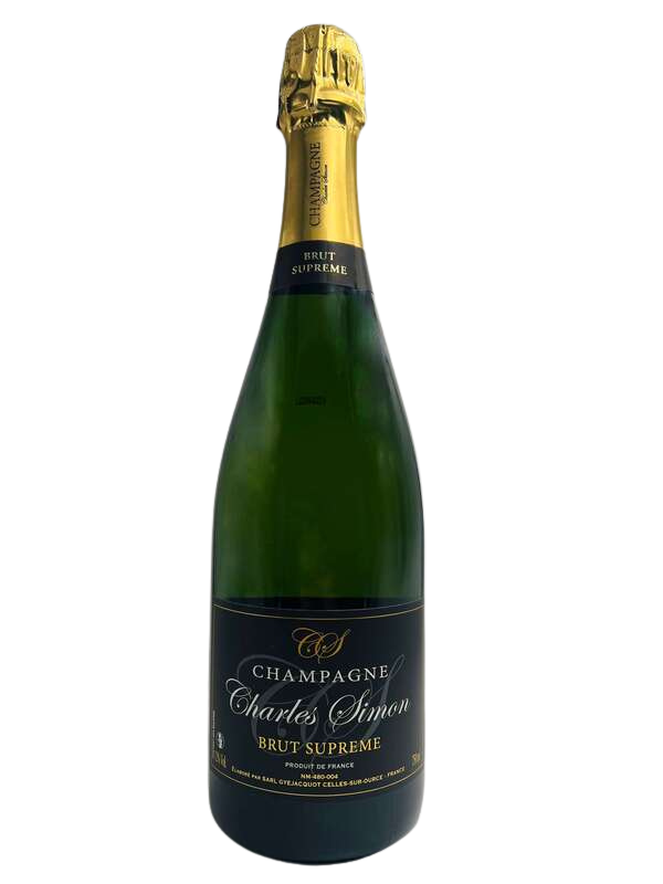 Champagne Charles Simon "Brut supreme" à Longeault, Genlis, Auxonne